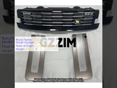 ABS Plastic Front Bumper Grille For Land Rover 2023 vogue