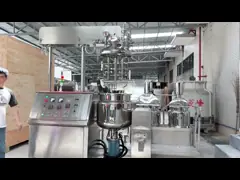 Bedieningspaneel Knoppen/PLC Vloeistof Homogenisator voor Vloeibare Wasproducten en Crème- en Pasteuze Producten Snelheid 0-3600rpm