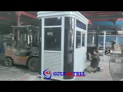 Kundengebundenes tragbares Sicherheitsbeamte-Cabins Luxury Guard-Raum-Haus