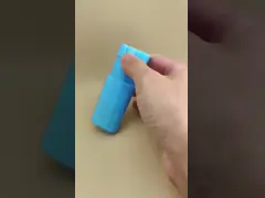 Blue Flat Smooth Lip Balm Packaging for Lipsticks