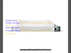 HPE ProLiant DL320 Gen11 1U ラックサーバー 5代目 Intel Xeonスケーラブルプロセッサ