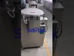 100L Vertical Autoclave With Bolt Door Ordered By Qatar Customer  #steamsterilizer #cssd