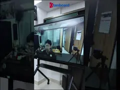 Qtenboard Wholesale Dual System Smart Board Interactive Flat Panel 75 Inch