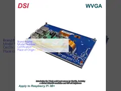 Pantalla de puerto serie de 7 pulgadas con PCB 800X480 15 PINES Interfaz DSI