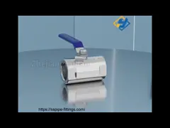 OEM, ODM, OBM Stainless Steel Valve Canton Pattern Ball Valve
