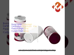 Boîte cadeau cylindrique en carton personnalisée de haute qualité avec logo pour emballage de tubes en papier pour épices, grains de café, thé, noix