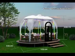 Cina Rivoluzionare lo spazio Prodotti trasformati in policarbonato Starry Sky Room in vendita