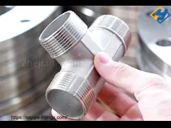 T-type Welded Stainless Steel Tee Threaded Pipe Fittings Pipe Fittings