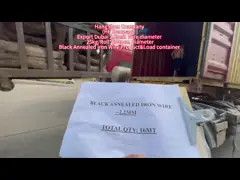 BWG16ワイヤー厚さの構造のための黒いアニールされた鋼線25kg/Rollの重量