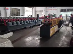 중국 0.42mm BMT G550 22mm 고색 강철 진열 강철 천장 바튼 롤 형성 기계 판매용