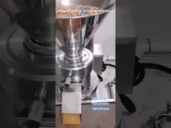China Industrial Peanut Butter Tahini Grinding Machine Cocoa Grinder For Food Processing Plants for sale