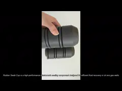 Heavy Load Downhole Nitrile Rubber Swab Cup For Oilfield