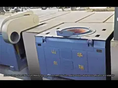 Forno di fusione a induzione completo e sicuro per alluminio di prima classe