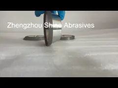 China Hybrid Bond CNC Diamond Wheel For Solid Carbide Drill Bits Flutting for sale