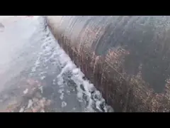 China GEOTEXTILE TUBE DEWATERING USED TO HELP TURN PALM OIL MILL EFFLUENT SLUDGE INTO FERTILIZER for sale