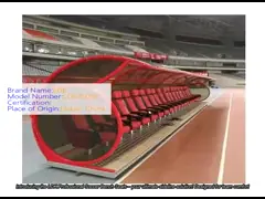 China Foldable Double Row Soccer Pitch Leather  Football Substitute Bench Sideline Solution for sale