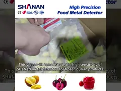 Highly Sensitive Food Metal Detector with Data Display Function