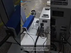 Wiring of split marking machine