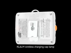 Faro futuro de oro IP68 Wirless de la lámpara de casquillo de la explotación minera de KL6LM que carga Custimized
