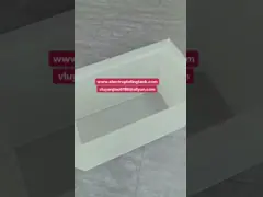 Custom White PP Welded Electroplating Tank for Corrosive Liquids