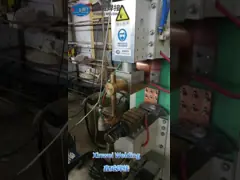 Galvanized Rebar Cage Steel Wire Welded Mesh Manual Welder Row Welding Machine
