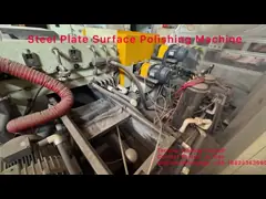 Used Steel Plate Polishing Machine