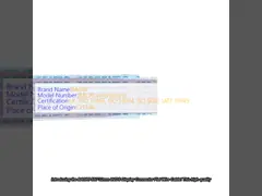 550*32mm Lvds Connecteur d'affichage câble à fil plat avec une forte adaptabilité