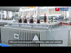 China Electric Power Distribution High Voltage 35kV to 630-3150kV 3 Phase  Oil Immersed Substation Transformer for sale