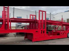 Two-Axle Car Carrier Trailer Can Transport 7 Cars