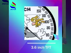 3.6 Inch Circular TFT LCD Display
