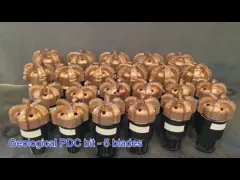 China Precision Engineered PDC Drill Bits with After-sale Service and Wooden Box Packing for Gas and Water Well Drilling for sale