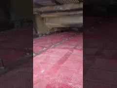 Red-Black Rubber Screen Panel