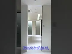 Glass sliding door