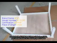 China AT-0258 Retail Display Table Display Fixtures for Stores Business for sale