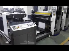 China Gearing 1/8cp Six Color Roll Paper Wide Web Flexo Flexographic Printing Machine Press CE for sale