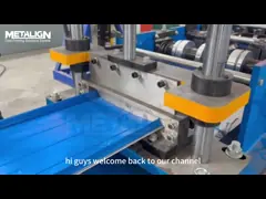 Self Lock Embossed Roofing Panel Roll Forming Machine With Chain Drive Safety Cover