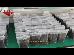 China 10A 250V Waterproof Bimetallic Thermostat Switch Temperature Cutoff Switch For Electric Blankets for sale