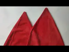Sublimation Christmas Decorations Red Short Plush Sublimation Christmas Hats For Adults and Kids