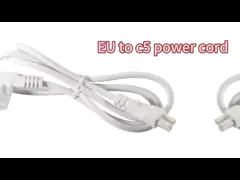 China VDE CEE7-7 EU Power Cord to IEC C5 10A 250V Schuko Cable for sale