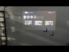 China H3 4K Google TV Projector 600 ANSI Lumens Projector 1080P Official Netflix Rotating 360° for sale