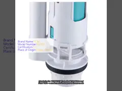 China Embedded Toilet Water And Flush Valve Bottom Entry Inlet Fill Valve Modern Design for sale