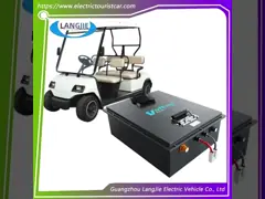 China 48V Lithium Battery EZGO Golf Cart Battery 51.2V 105Ah for sale