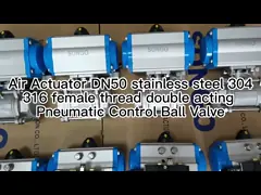 Pneumatic Actuator valve