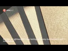Customized Colors PET Acoustic Panels With Leather Finish For Wall Decor