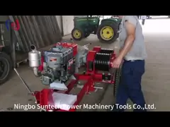 China 2000 - 3600RPM Cable Winch Machine 9KW Double Drum Winch Transmission Line for sale