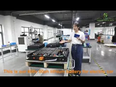 China 96V 307.2V 200AH 30KWh 60kWh Lithium Battery For Electric Car Conversion Kit for sale