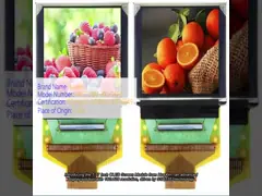 China 1.77 Inch OLED Screen Module Custom Oled Panel 160x128 Resolution Color SSD1353 Small Size for sale