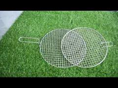 Even Heat Distribution Via SS Grill Mesh For Perfect Food