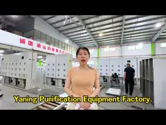 China YN Industrial Air Shower System CE Certified Cargo Air Shower Tunnel Fast Shutter Door Cleanroom Industries Includes New Motor for sale