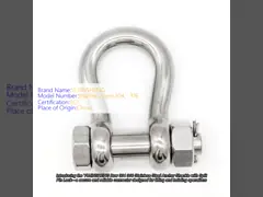 Cina Arco 304 316 Catena di ancoraggio in acciaio inossidabile con serratura a spillo diviso in vendita